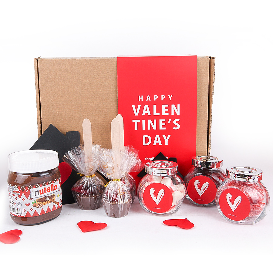 Happy Valentine's Day Sweets Box - The Giftery
